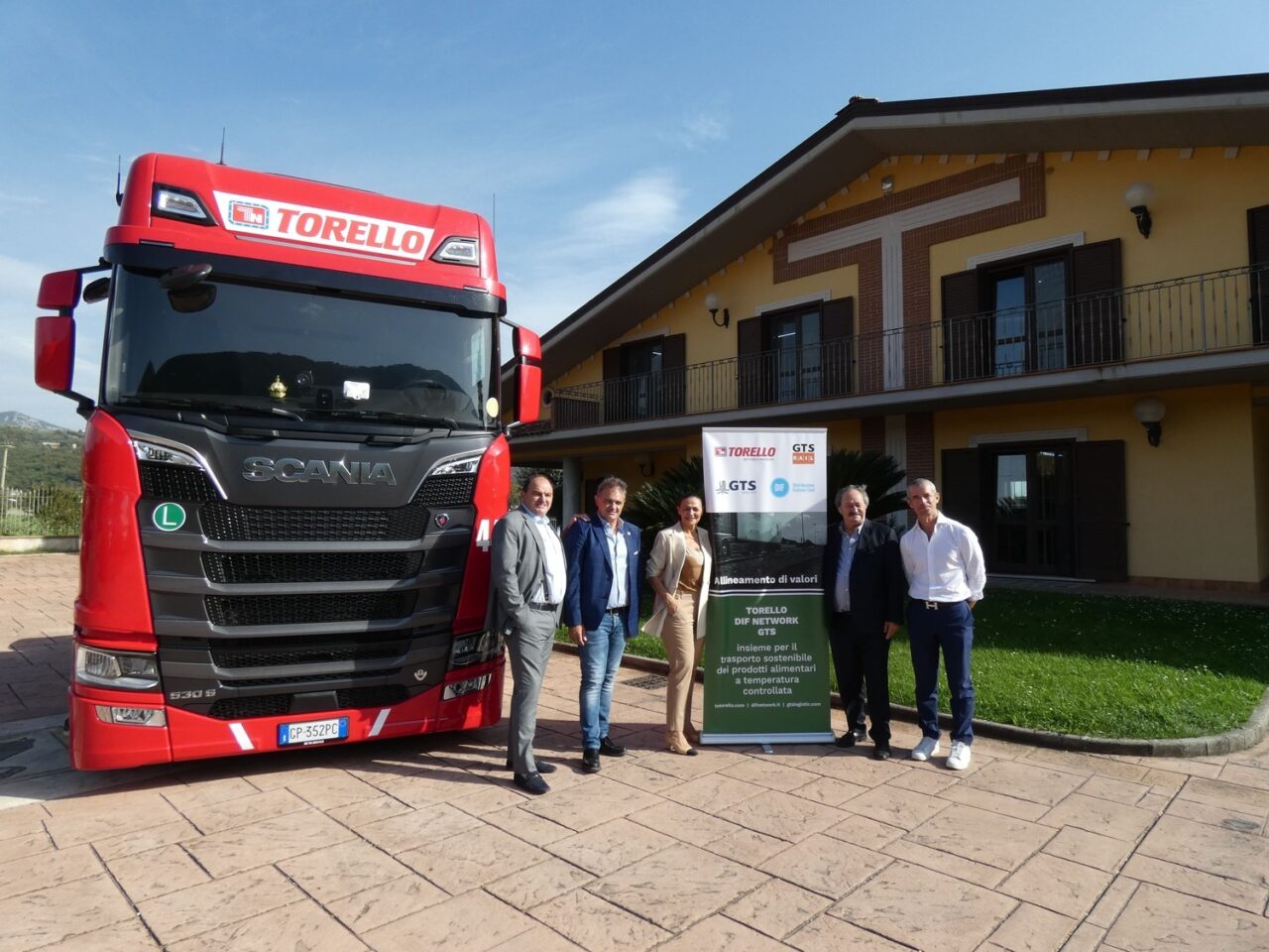 Torello, GTS and DIF innovate intermodal food logistics. - Torello